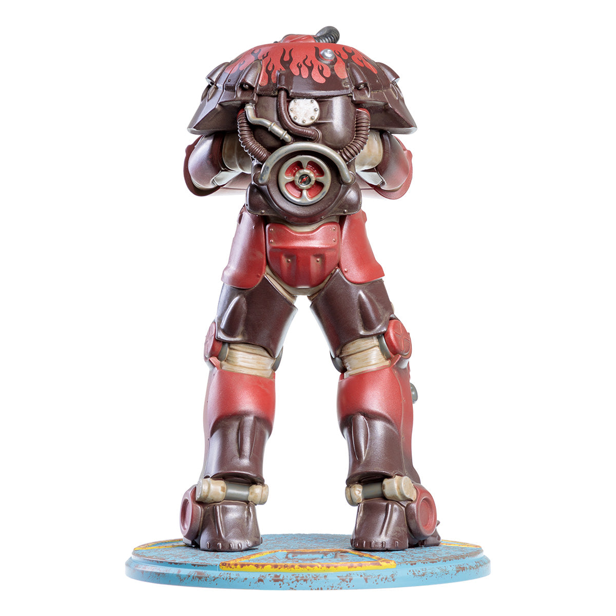Estátua Fallout Power Armor Statue Hot Rod Flames 20 cm