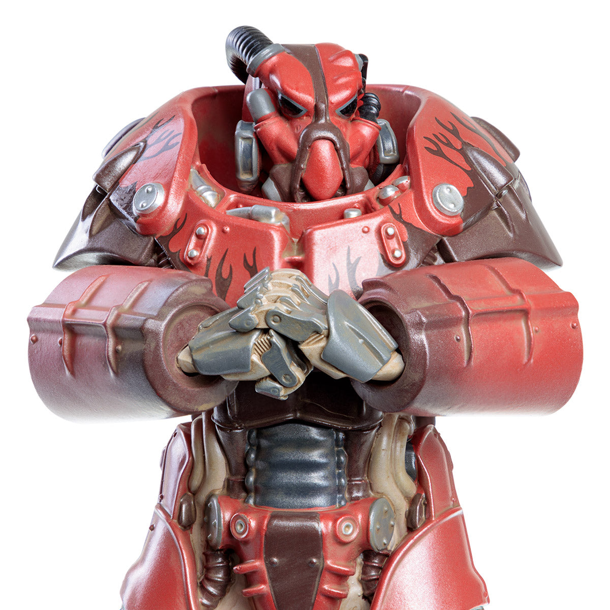 Estátua Fallout Power Armor Statue Hot Rod Flames 20 cm