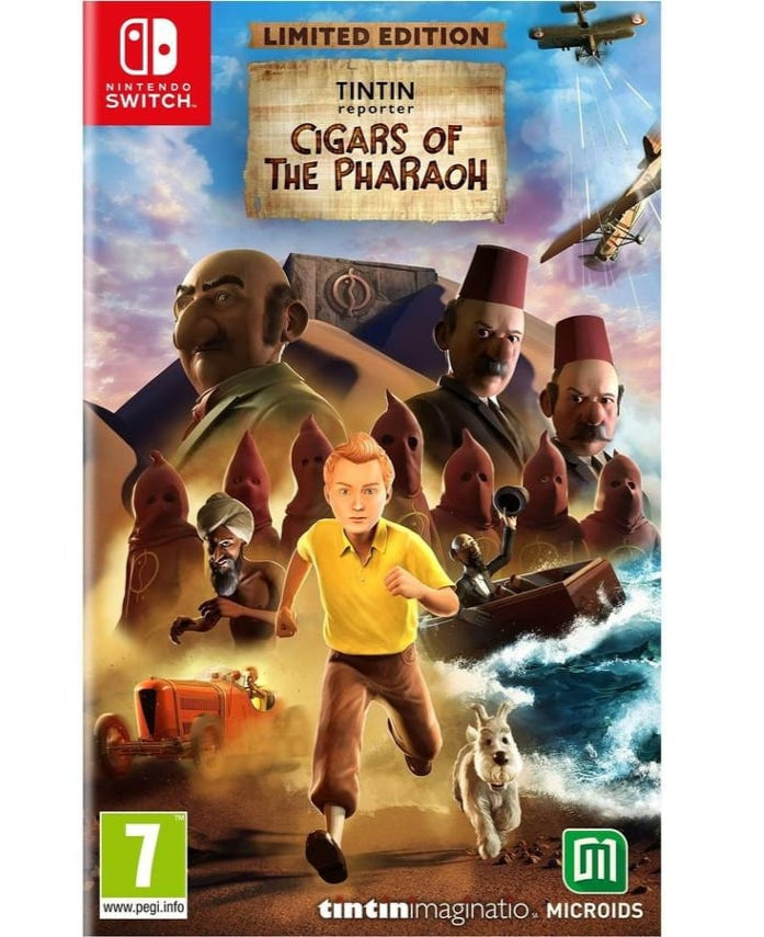 Tintin Reporter: Cigars Of The Pharaoh Limited Edition Nintendo Switch