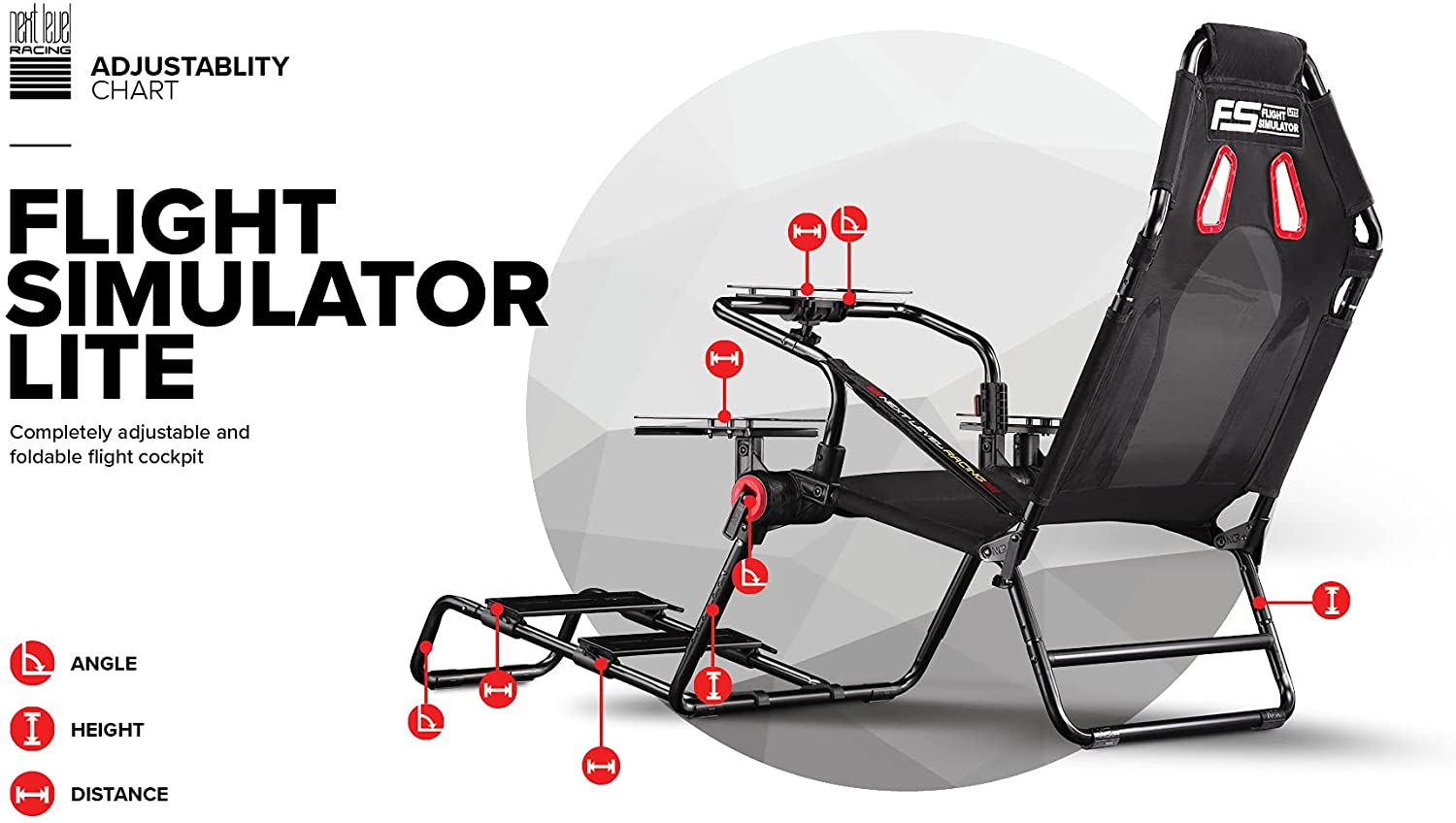 Cockpit Next Level Racing Flight Simulator Lite