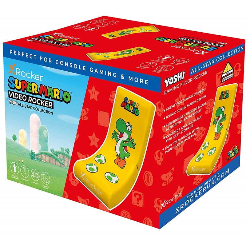 Cadeira X-Rocker Super Mario All-Star Collection - Yoshi