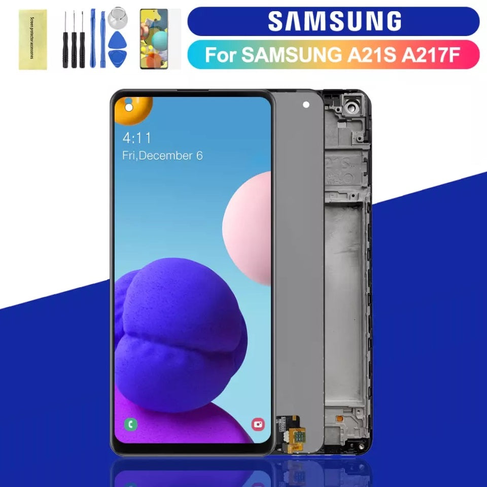 Ecrã Display + Touch LCD Samsung A21s / A217F